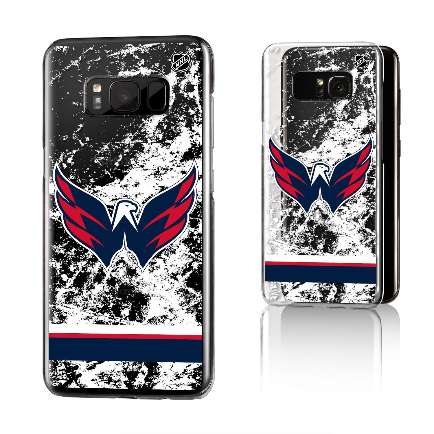 Keyscaper NHL Washington Capitals Galaxy Stripe Clear Ice Case S23 ...