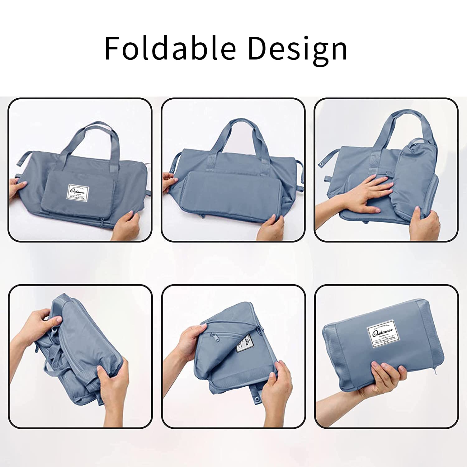 Paradigms Interiors Large Capacity Foldable Travel Bag Expandable ...