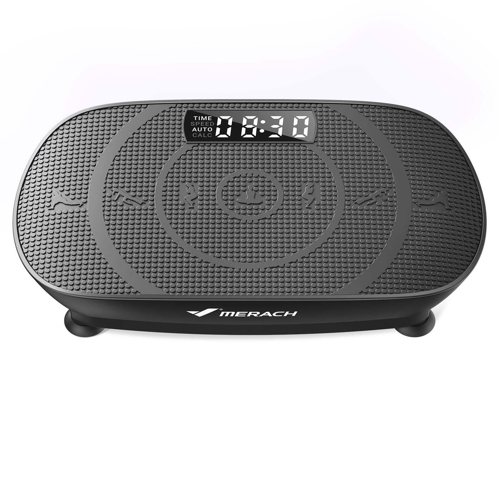 MERACH Vibration Plate Whole Body Workout Power Exercise Machine Bluetooth and Silicone Pedal ...