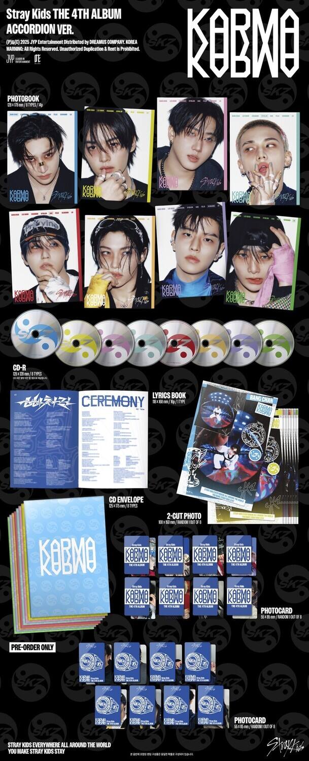 Stray Kids KARMA (Accordion Ver.) COMPACT DISCS [CD] - Best Buy