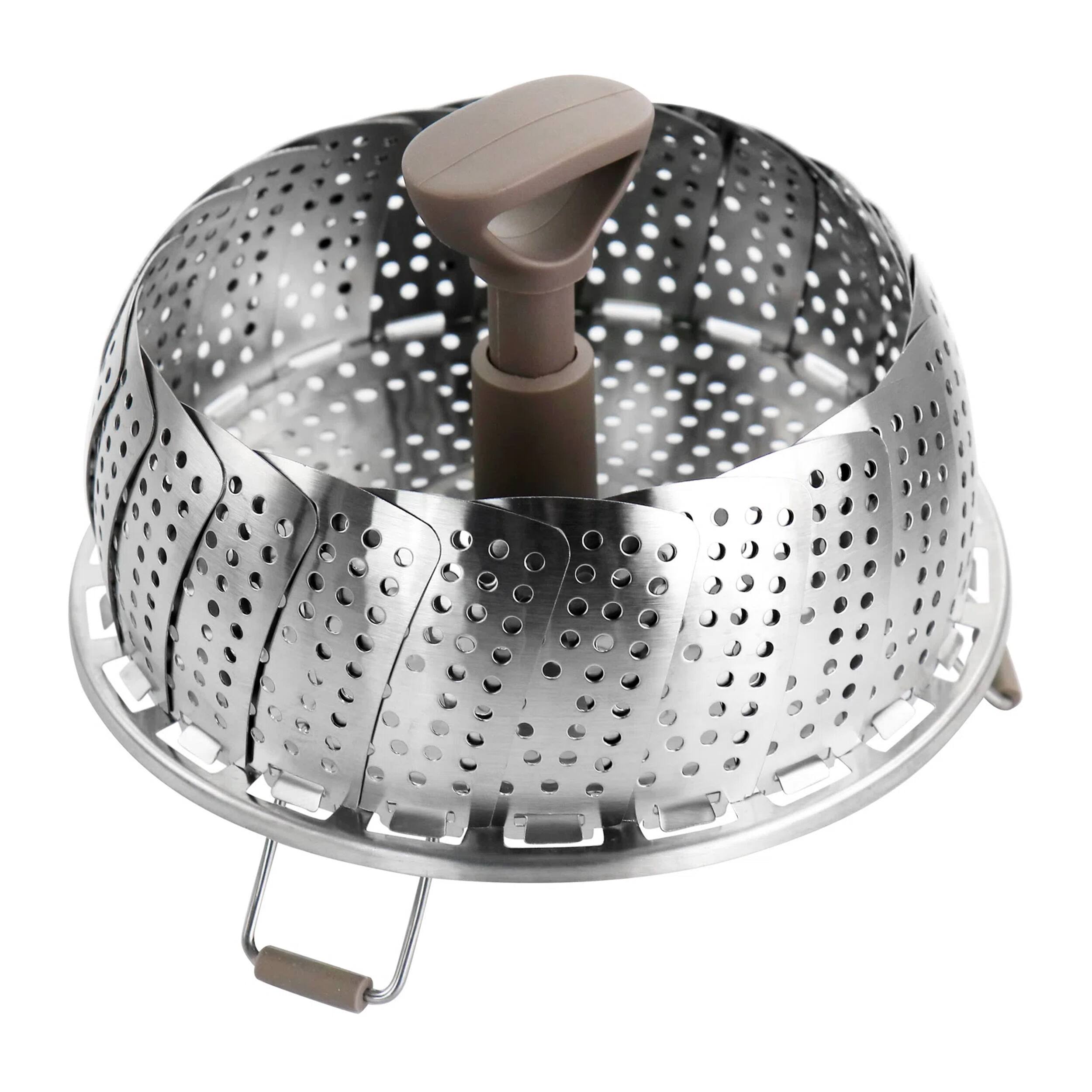 Martha Stewart Richburn Stainless Steel Telescopic Folding Steamer ...