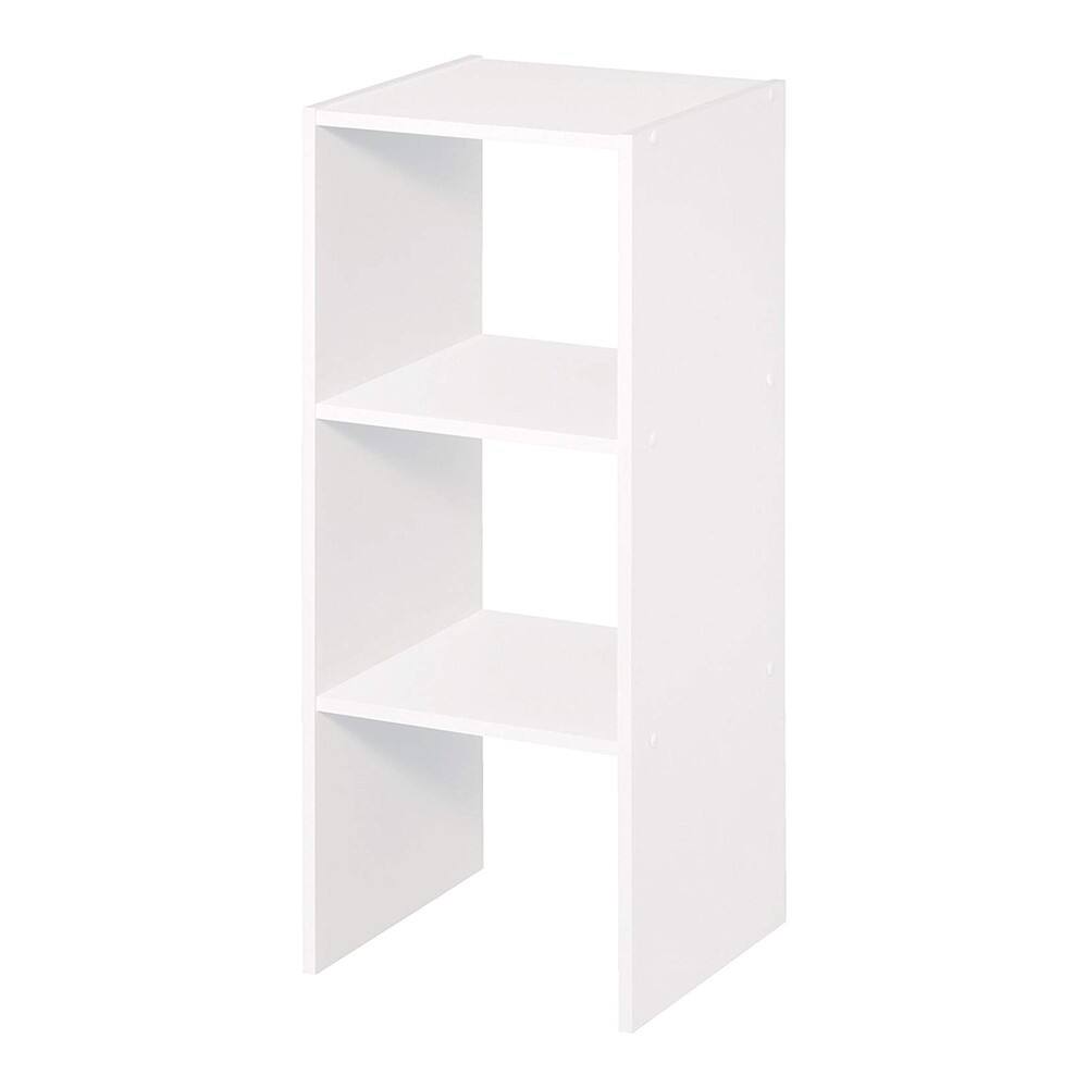 ClosetMaid Decorative Home Stacking 31" 2 Cube Organizer Storage, White ...