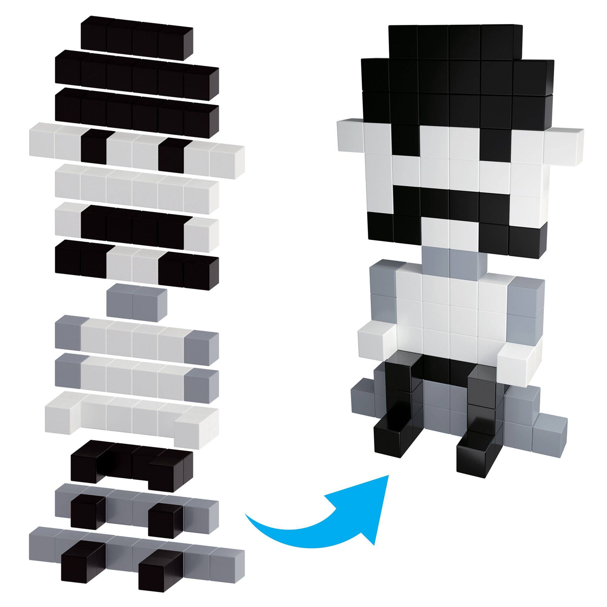 PicassoTiles PICASSO TILES Magnetic Puzzle Cube, 101PCS Construction ...