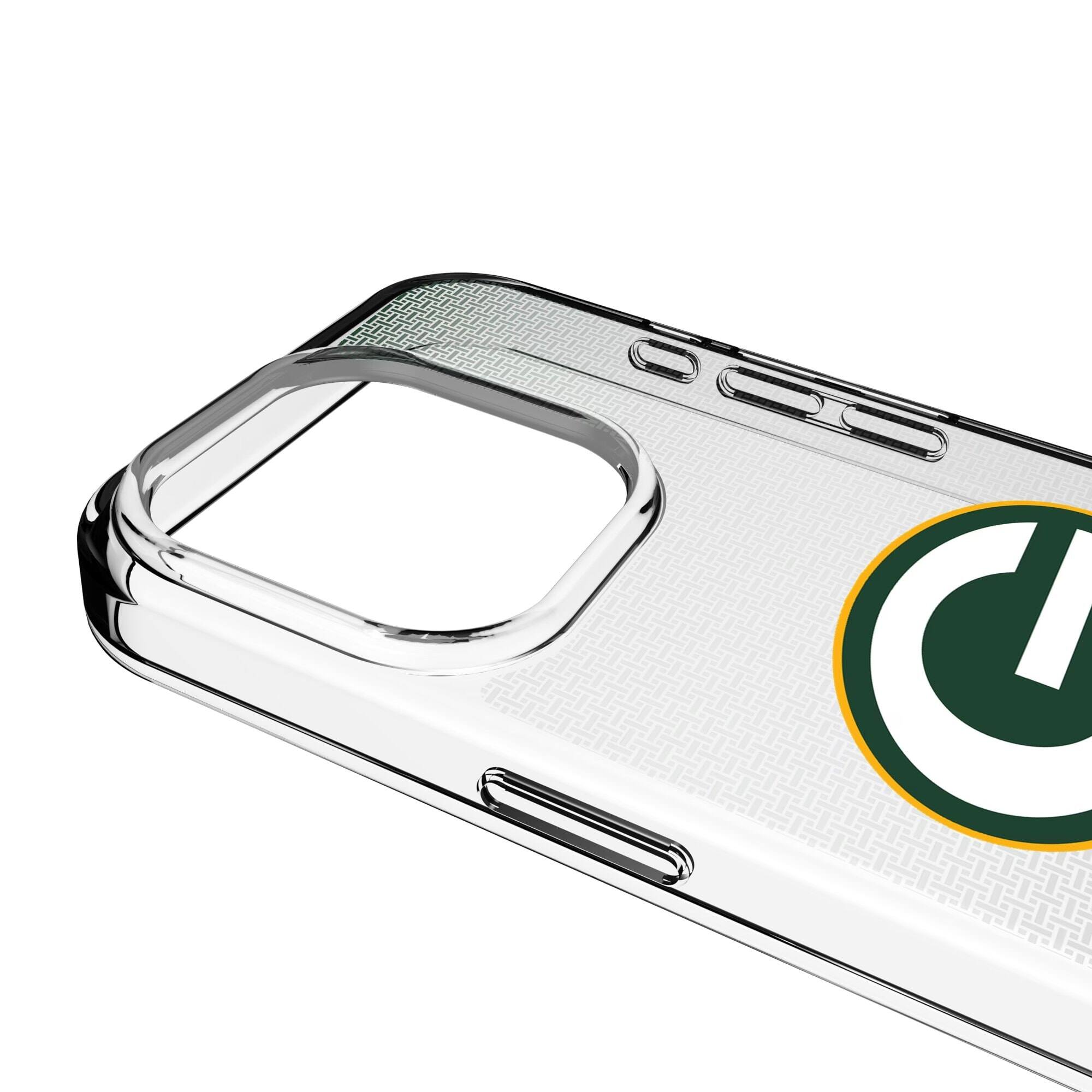 Keyscaper NFL Green Bay Packers Linen Logo iPhone Clear Case 14 Plus ...