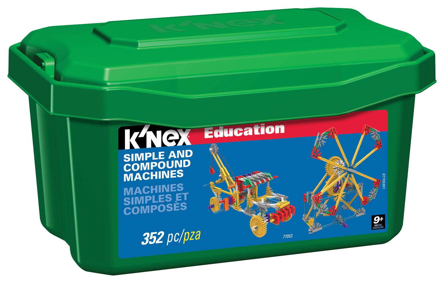 K'NEX Education Simple and Compound Machines Building Set Multi 77053 ...