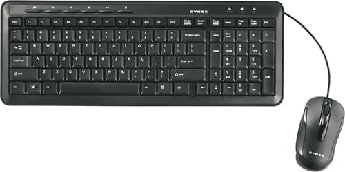 Best Buy: Dynex™ Wired Keyboard and Mouse Multi DX-WDCMBO3
