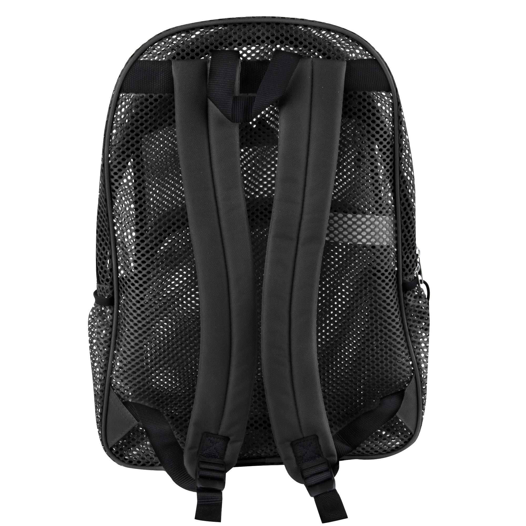Cozy Serene Reflective Mesh School Backpack For Teens | Wire Frame ...