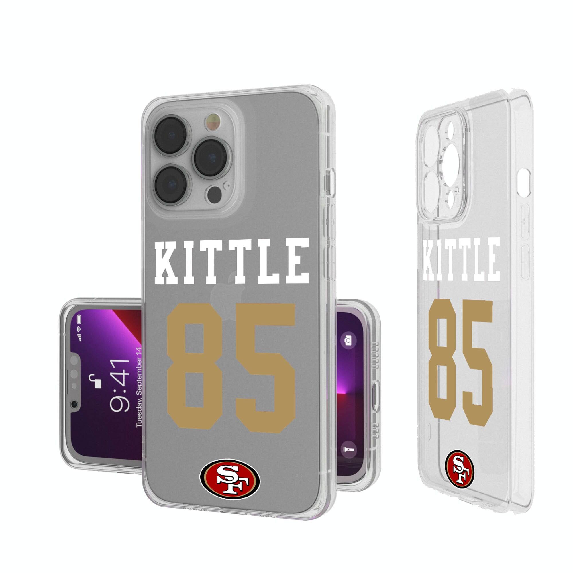 Keyscaper NFL George Kittle San Francisco 49ers iPhone Clear Case 13 ...