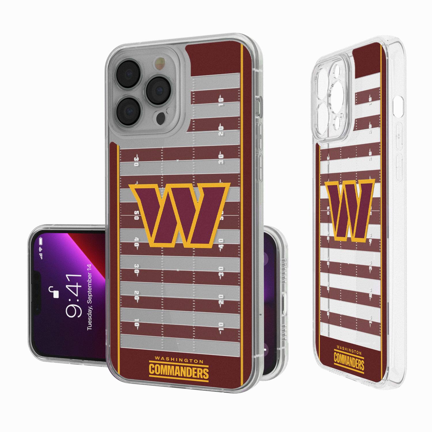 Keyscaper NFL Washington Commanders iPhone Clear Field Design Case 16 ...