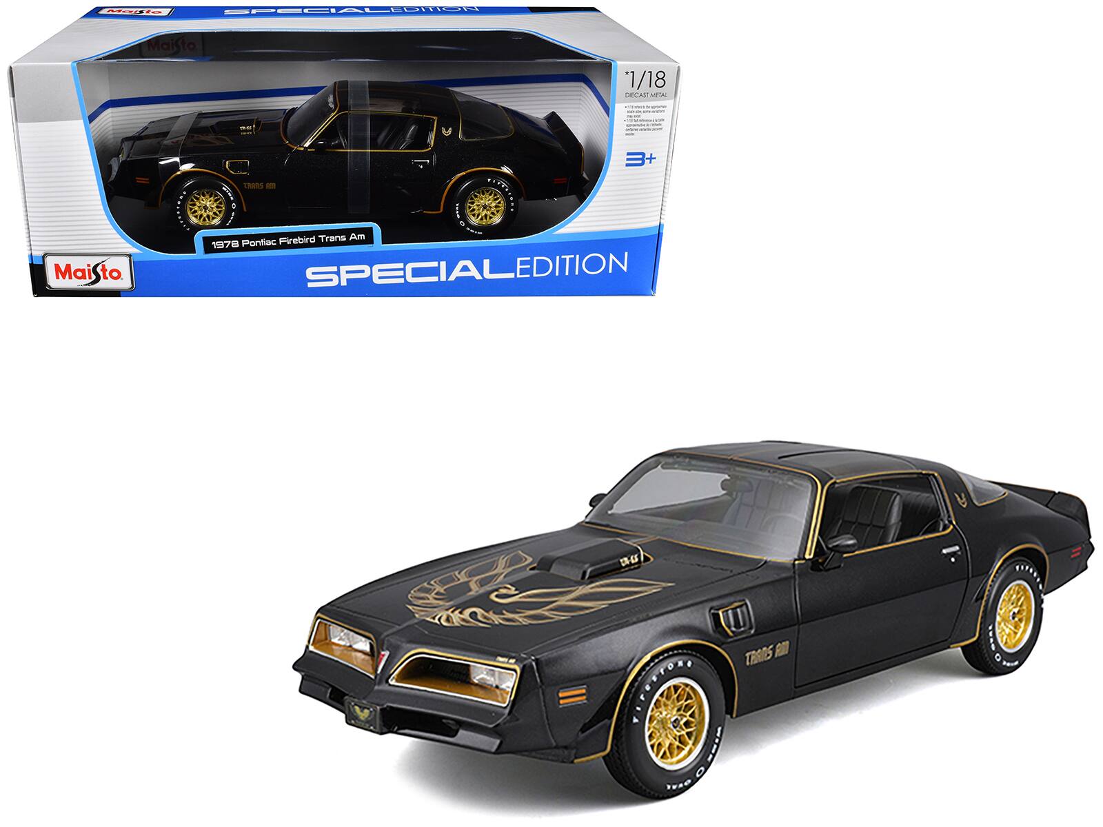 Maisto 1978 Pontiac Firebird Trans Am with Hood Graphics "Special ...