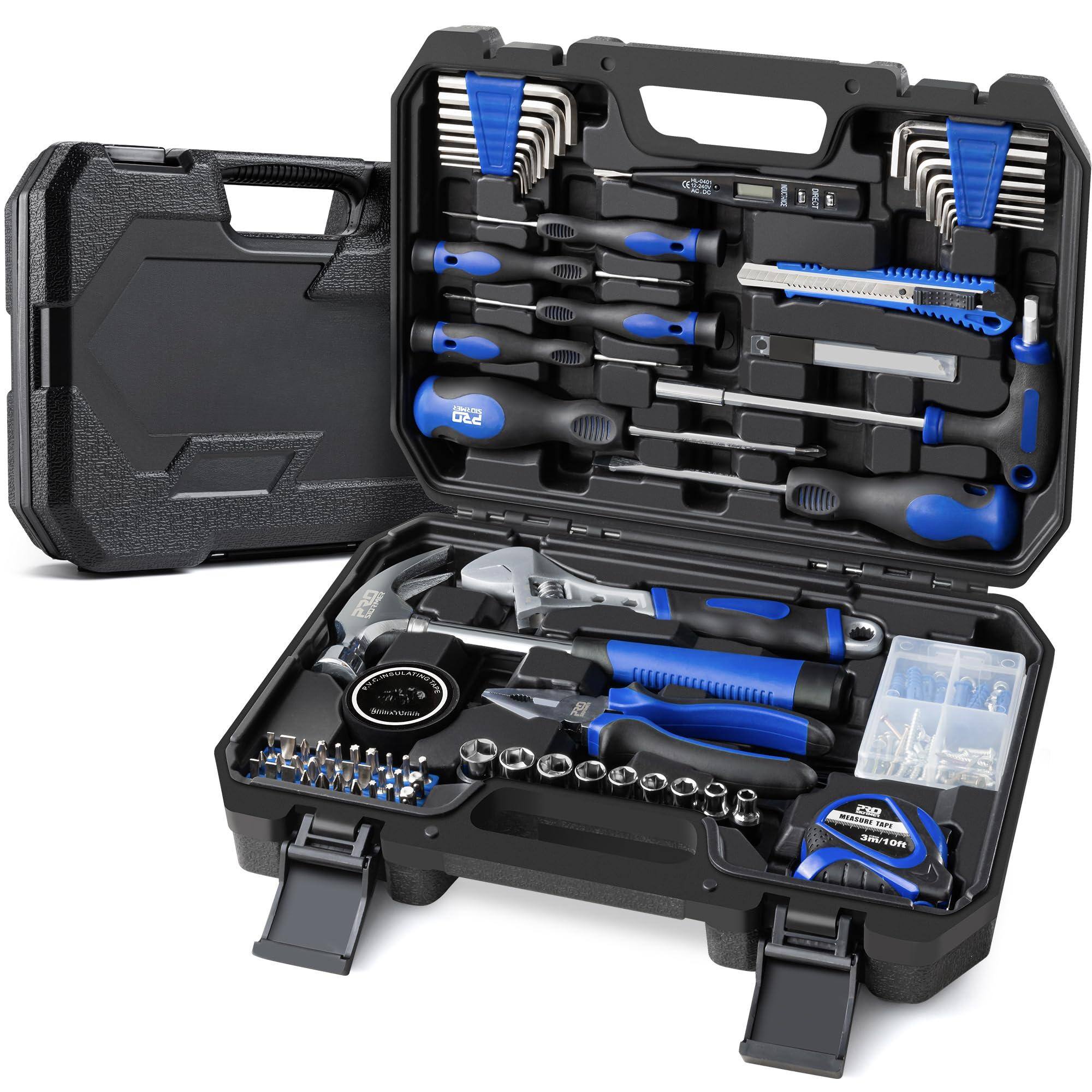 Skar Audio Home Tool Kit General Household Hand Set With Portable ...