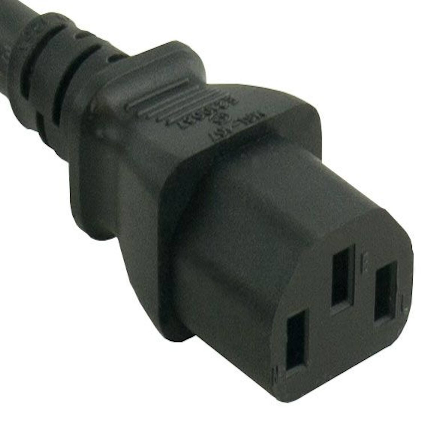 Sanoxy Cables and Adapters; 3ft 14 AWG Computer Power Extension Cord (IEC320 C13 to IEC320 C14 ...