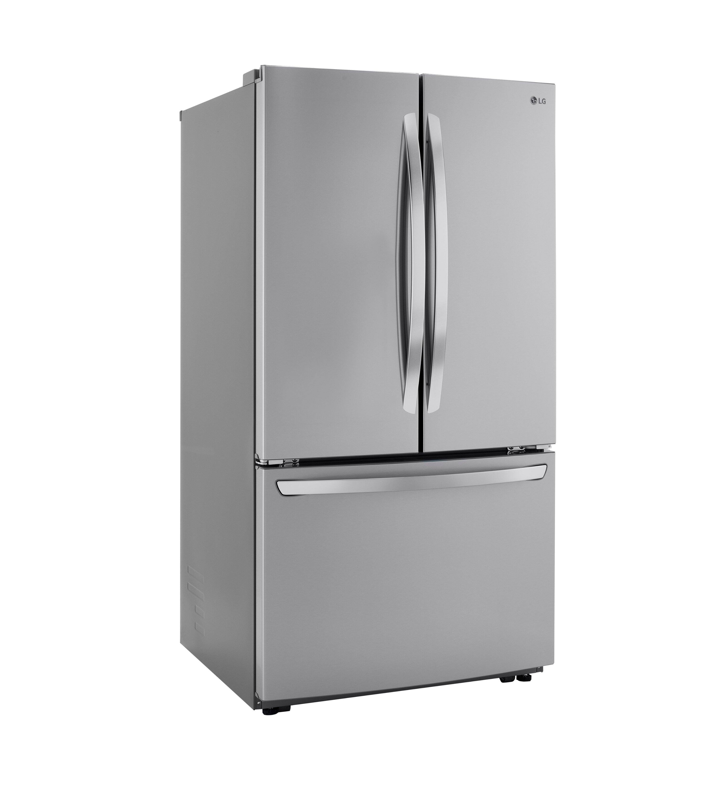 Best Buy: LG 23 Cu. Ft. French Door Counter-Depth Smart Refrigerator ...