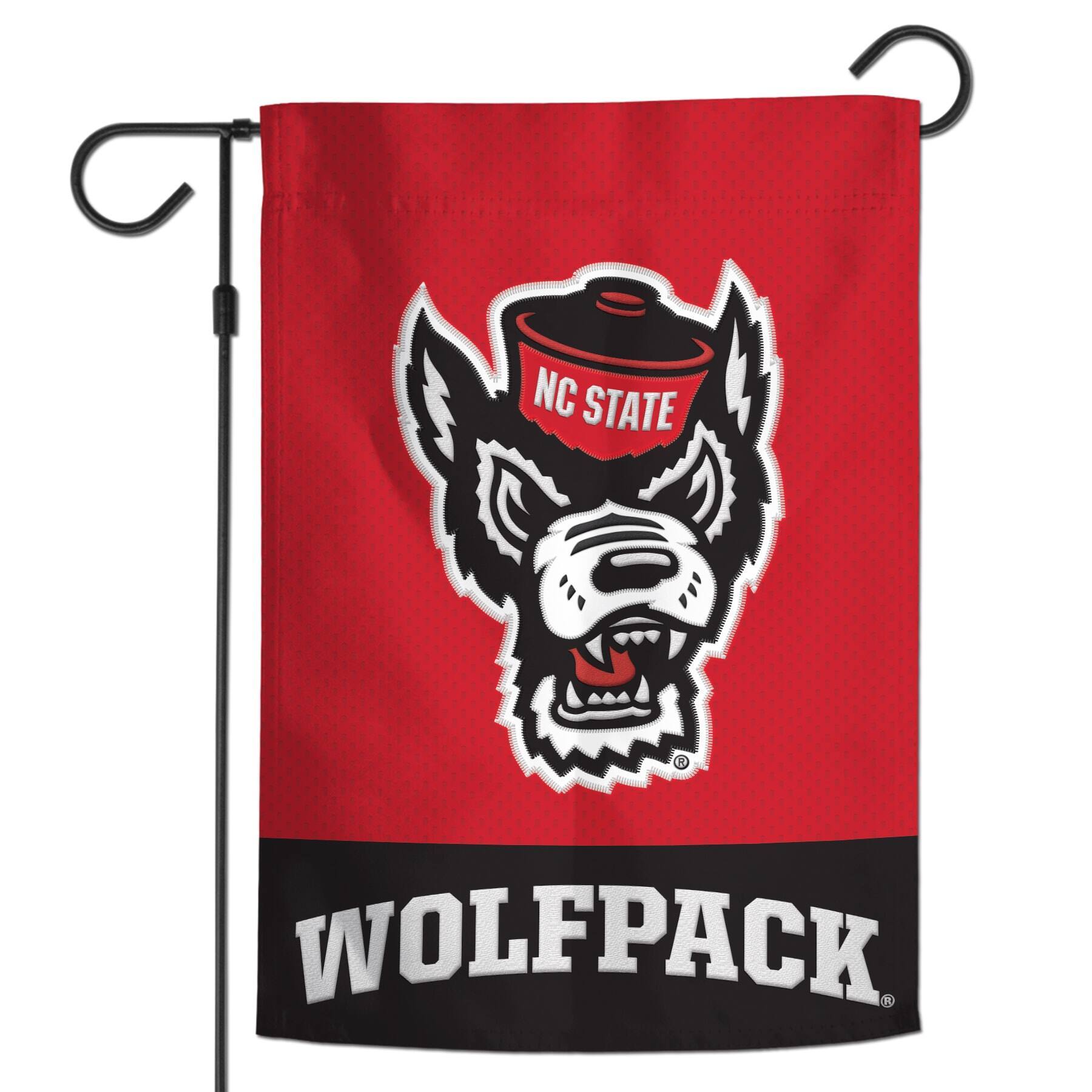 WinCraft NC State Wolfpack 12" x 18" Applique Garden Flag Multicolor ...