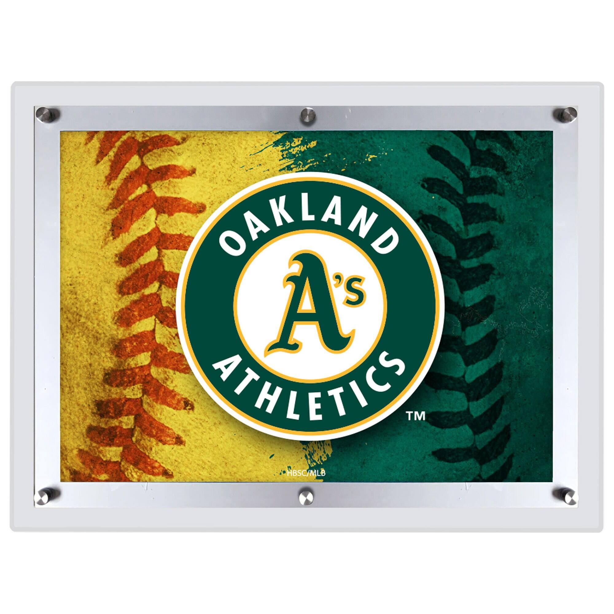 Holland Bar Stool Co. Oakland Athletics 19" x 14.5" Backlit LED Sign ...