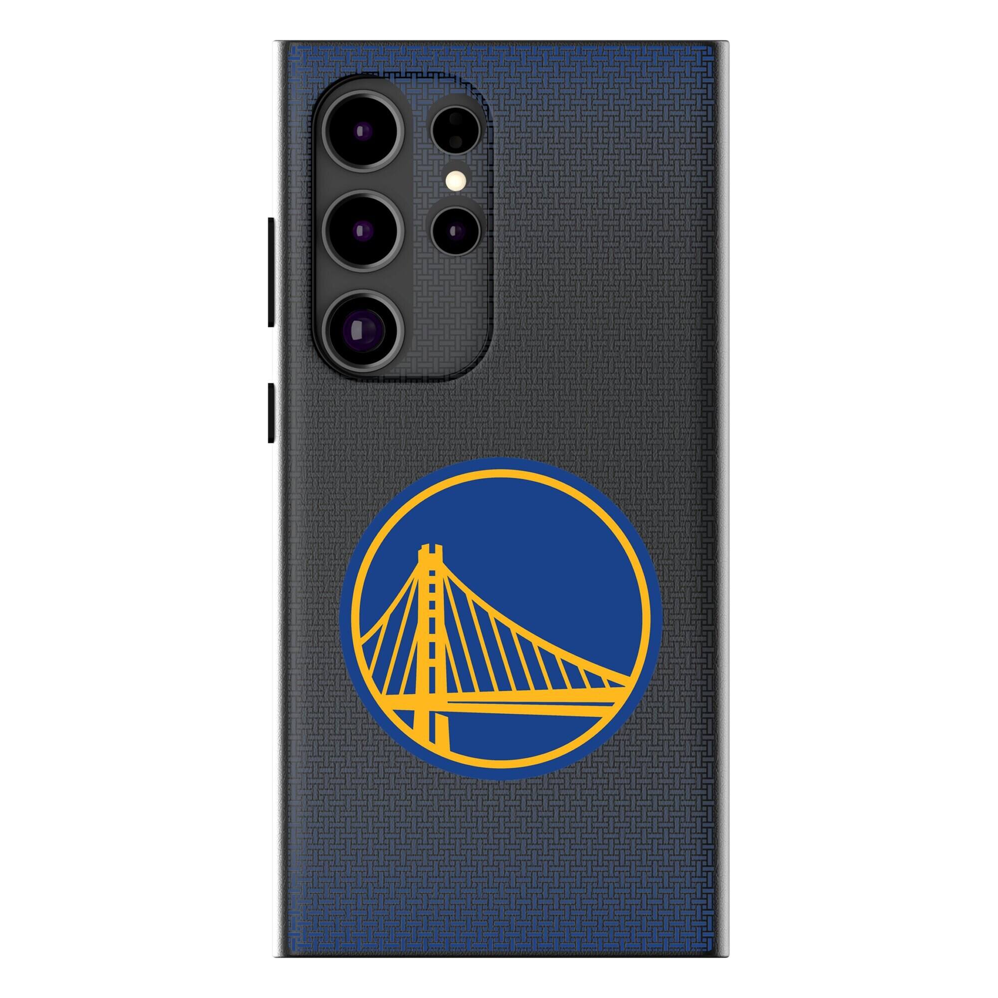 Keyscaper NBA Golden State Warriors Linen Galaxy Magnetic Bump Case S24 ...