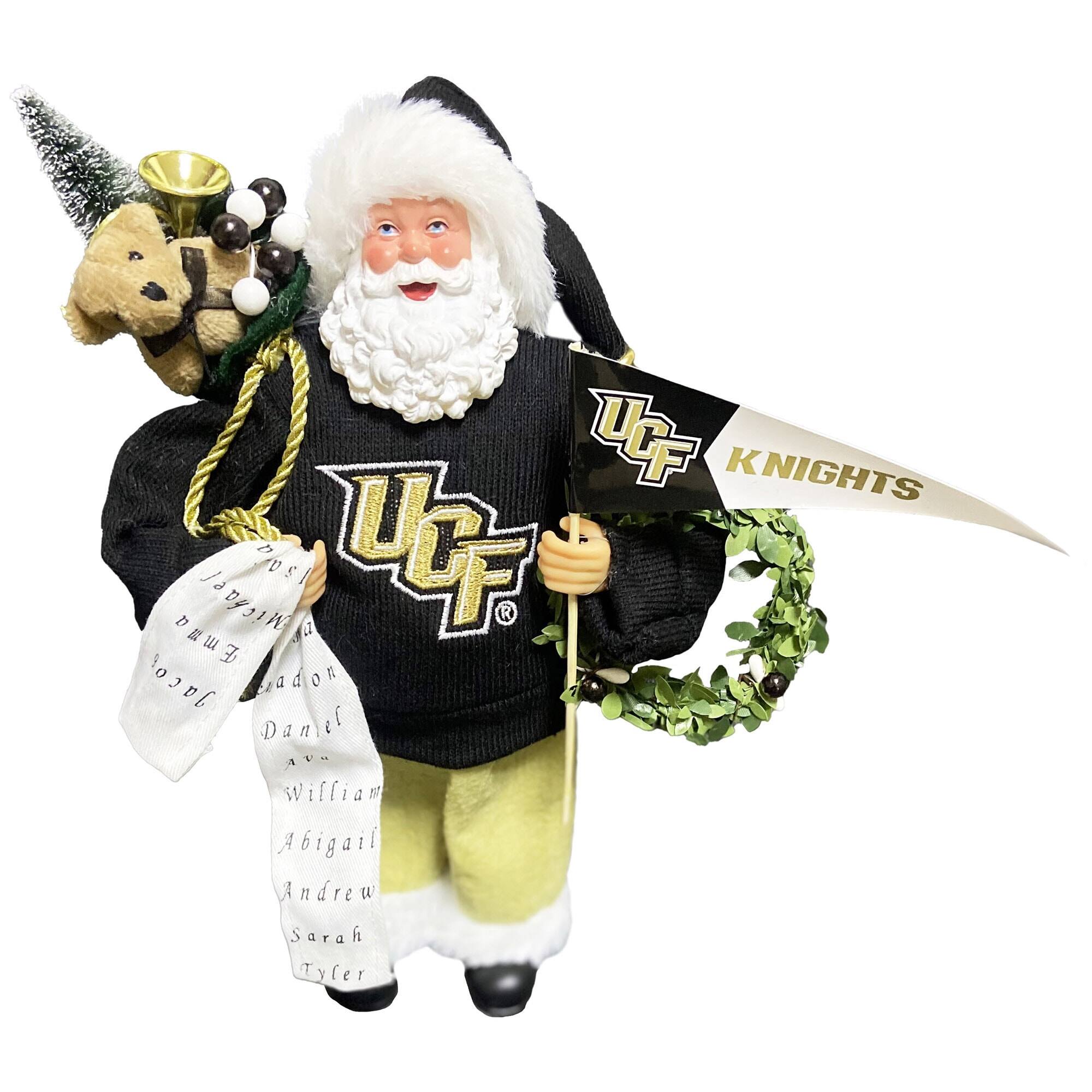 Santa's Workshop UCF Knights 12" Santa Figure Black 203342773 - Best Buy