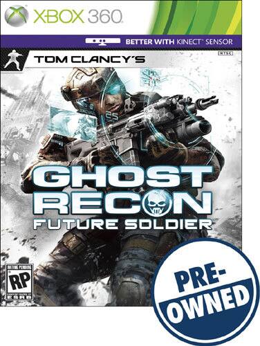 Best Buy: Pre-Owned Tom Clancy's Ghost Recon: Future Soldier Xbox 360