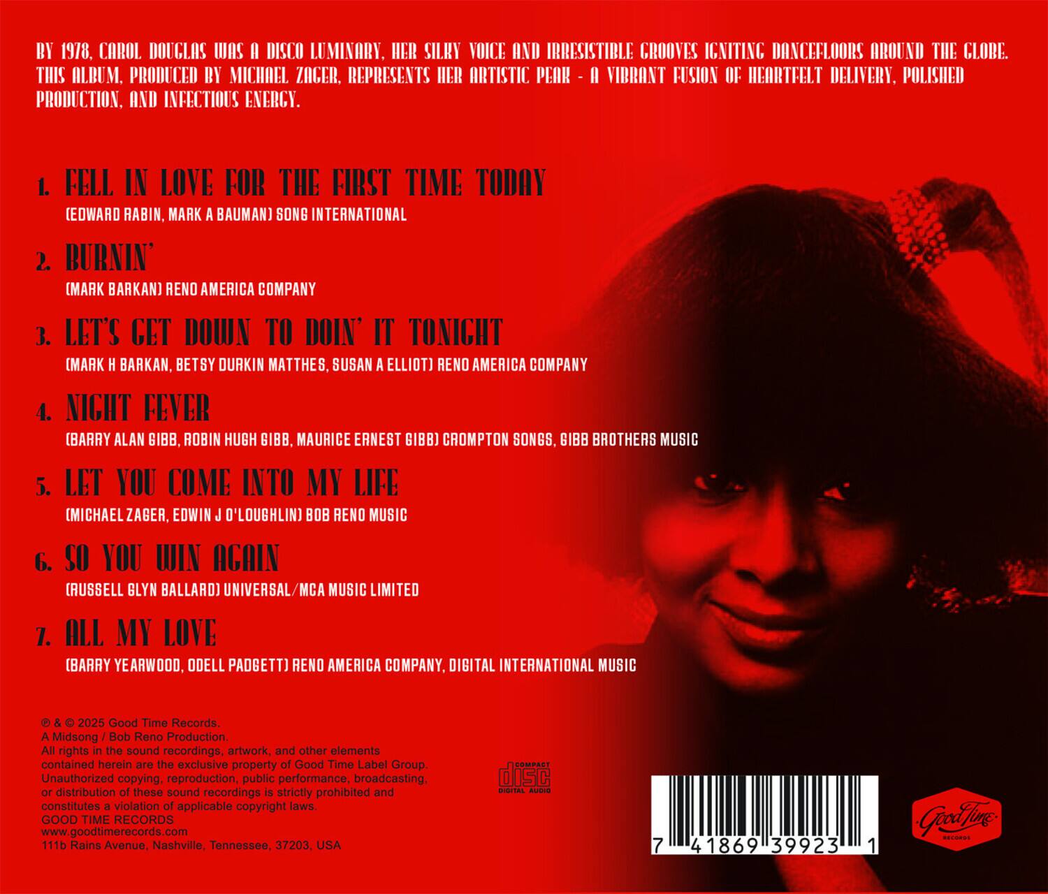 Carol Douglas Burnin' COMPACT DISCS [CD] - Best Buy