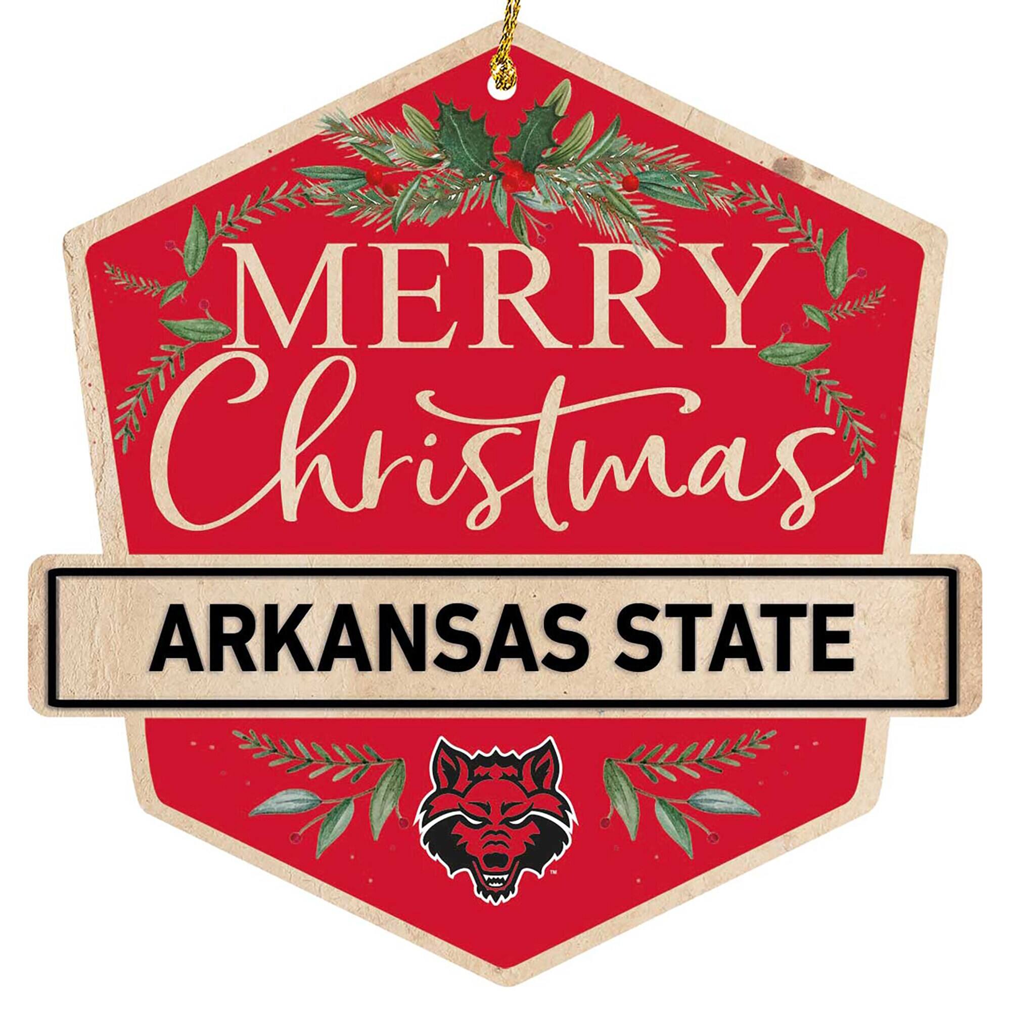 Jardine Arkansas State Red Wolves Ornament Bundle White 200757758 ...