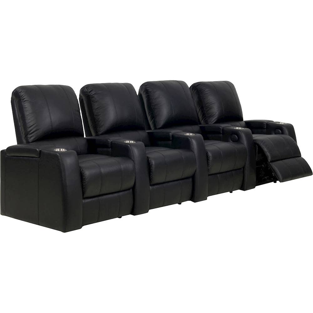 Best Buy: Octane Seating Magnolia Straight 4-Seat Power Recline Home ...