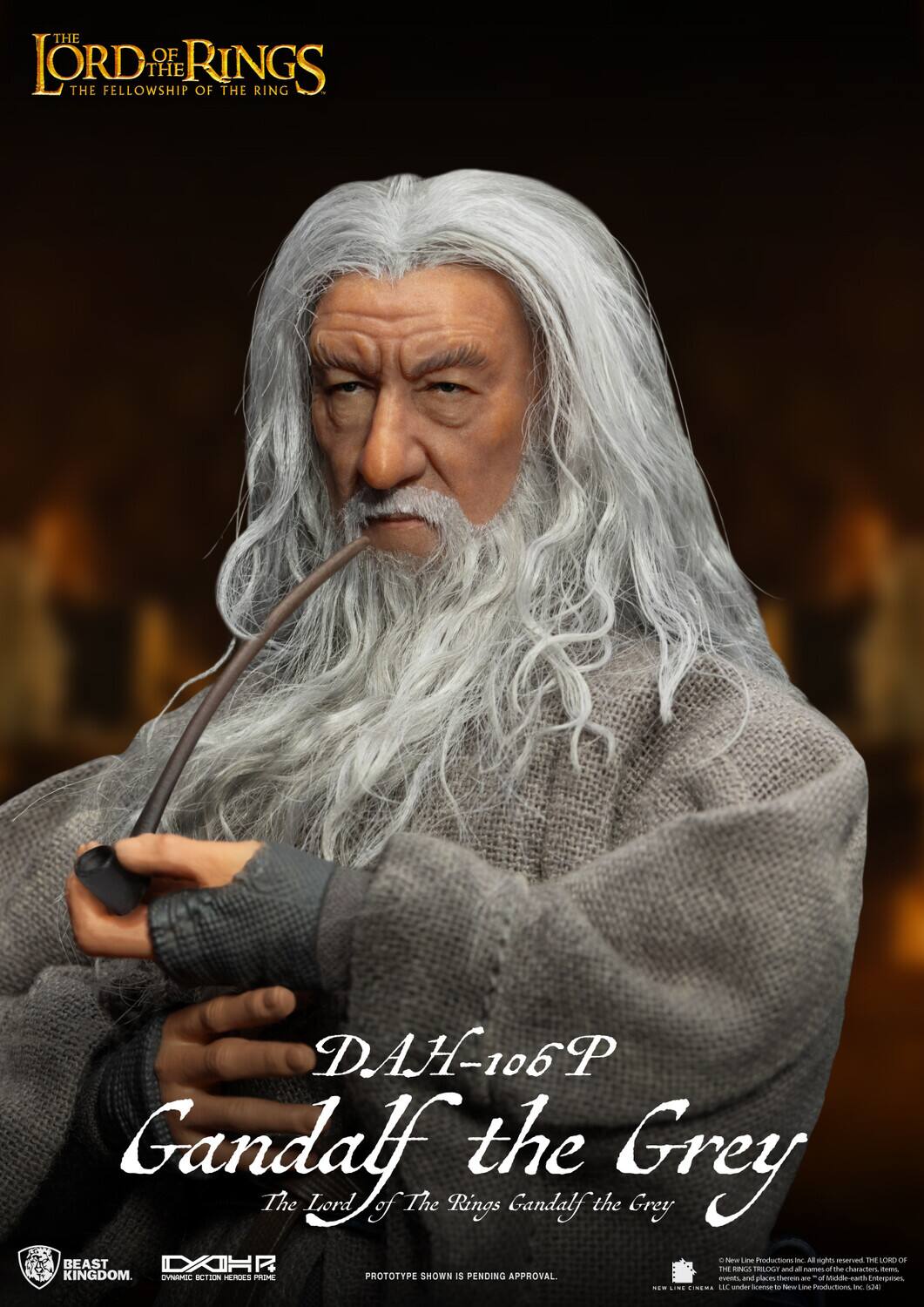 Beast Kingdom Dynamic 8ction Heroes The Lord of The Rings Gandalf the ...