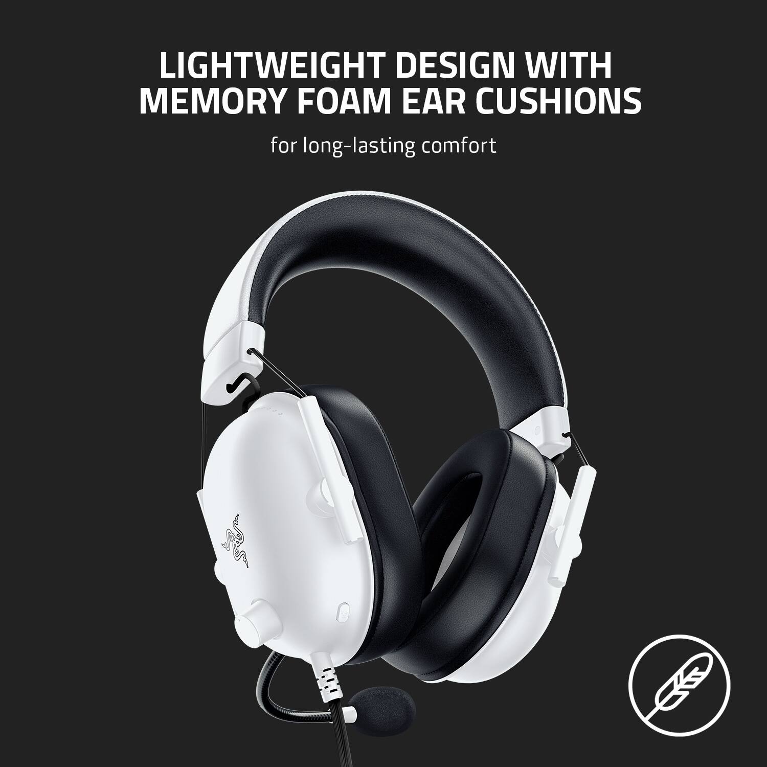 Razer BlackShark V2 X Wired Over the Ear Gaming Headset for PC, PS5 ...
