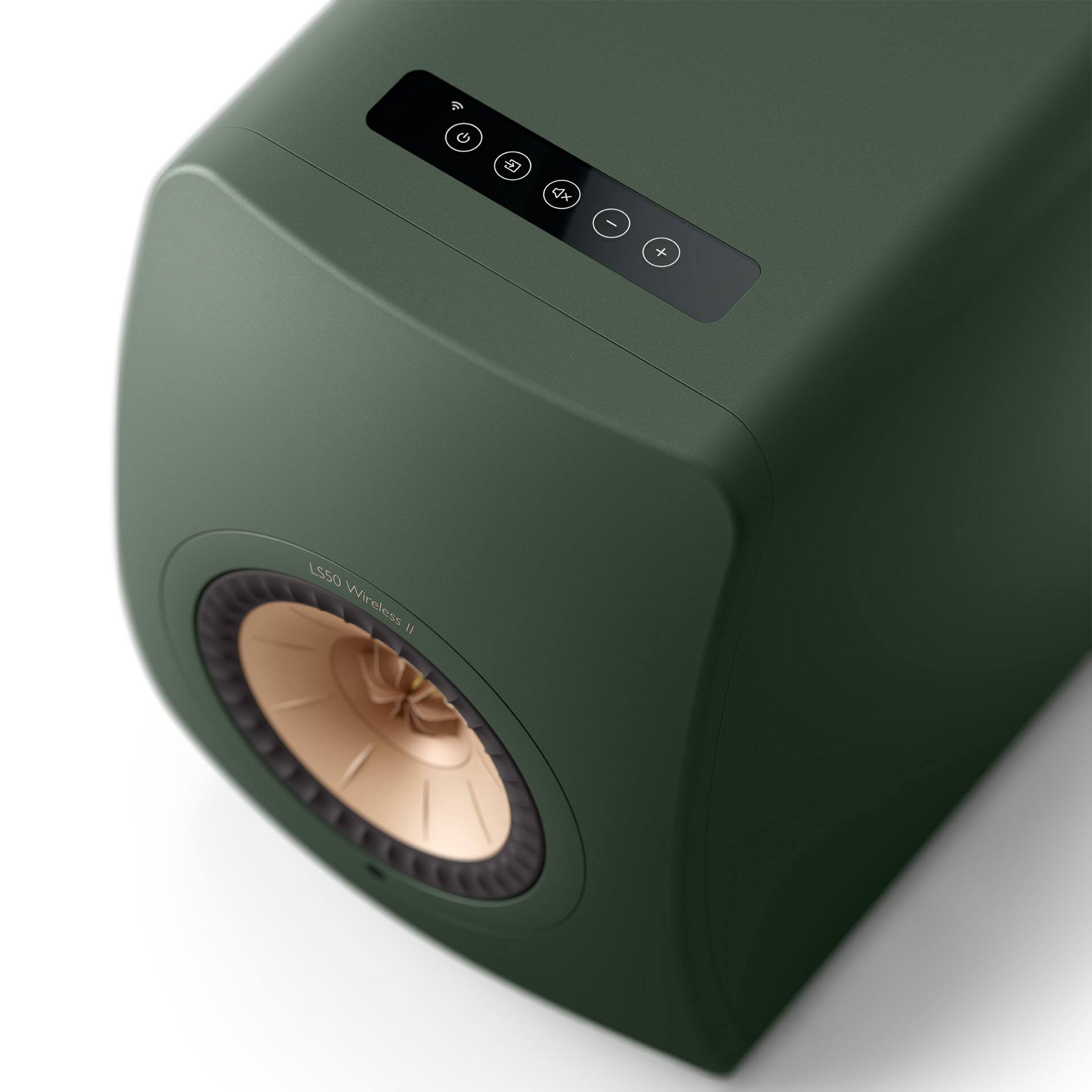 KEF LS50 Wireless II Speaker (Pair) Moss Green LS50AGREEN - Best Buy