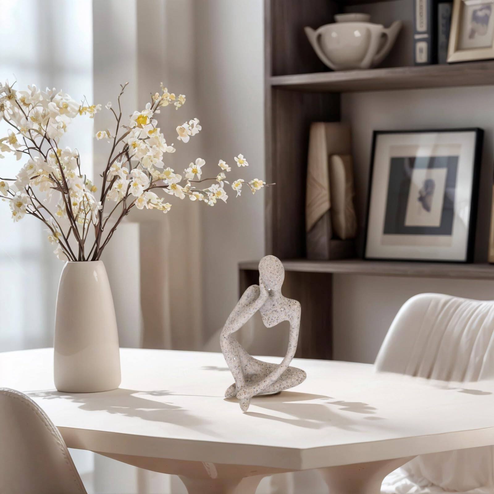 ThinkLink Electronic Desktop Thinker Statue Decor Ornament Modern ...