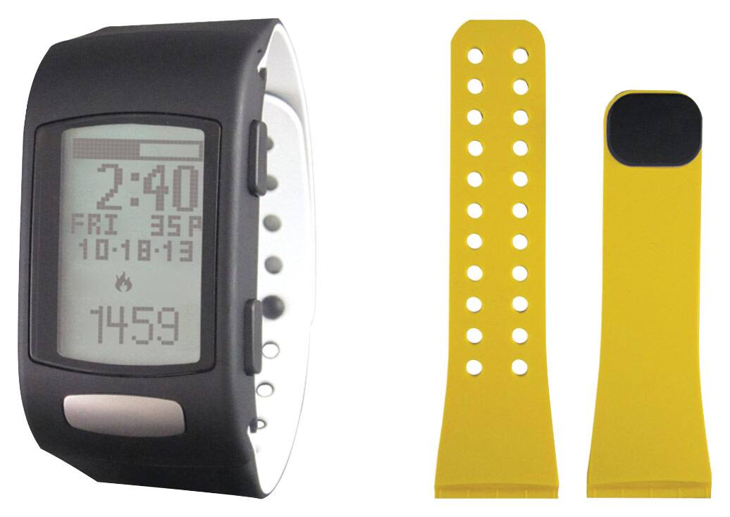 Best Buy: Life Trak C200 Core Watch Black/Yellow C200BLKYEL