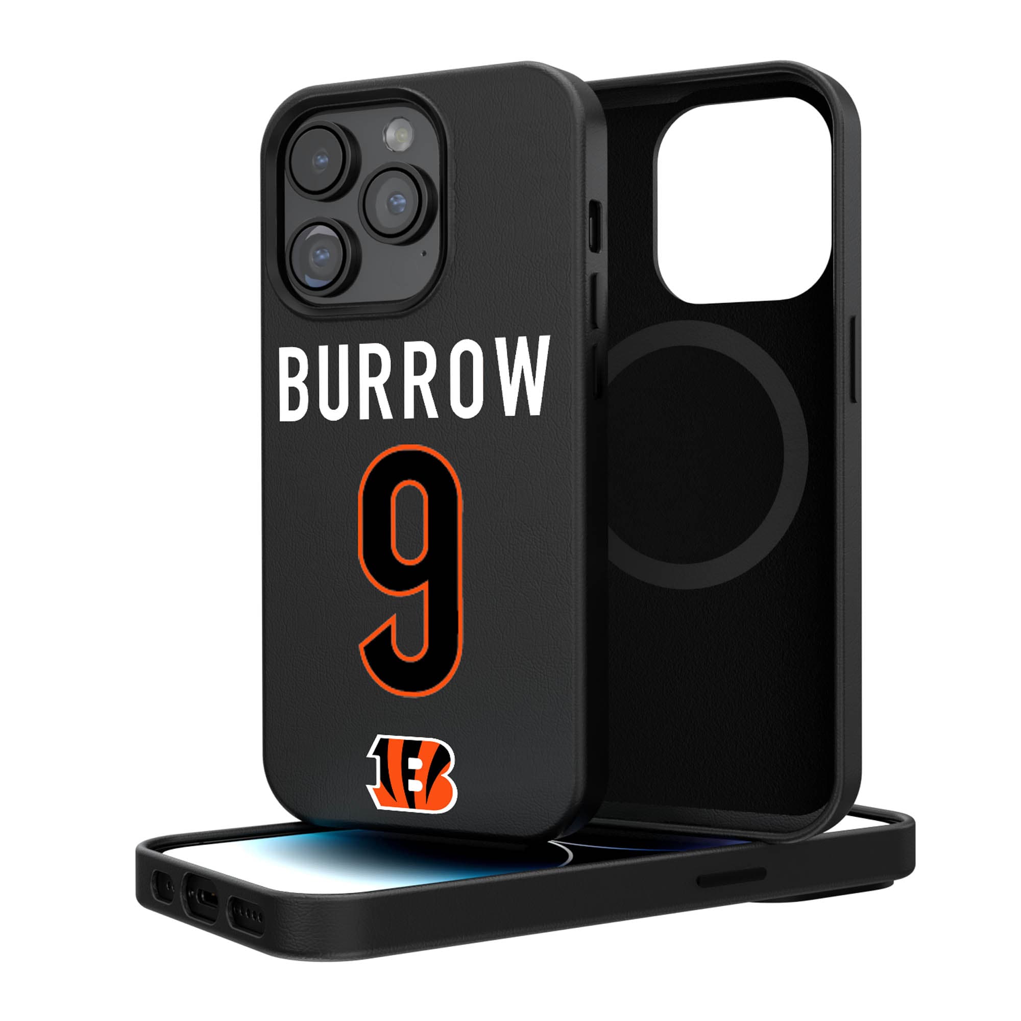 Keyscaper NFL Joe Burrow Cincinnati Bengals iPhone Magnetic Bump Case ...