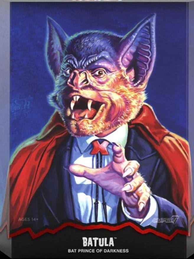 Super7 The Worst Ultimates Batula 7 Inch Action Figure Red SUP81492 ...