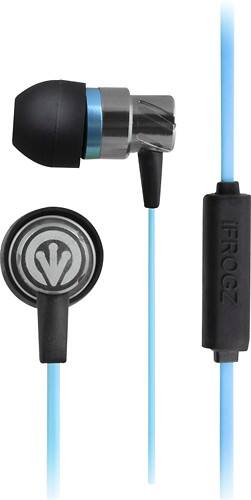 Best Buy: iFrogz Transport Earbud Headphones with Microphone Blue EP-TP ...