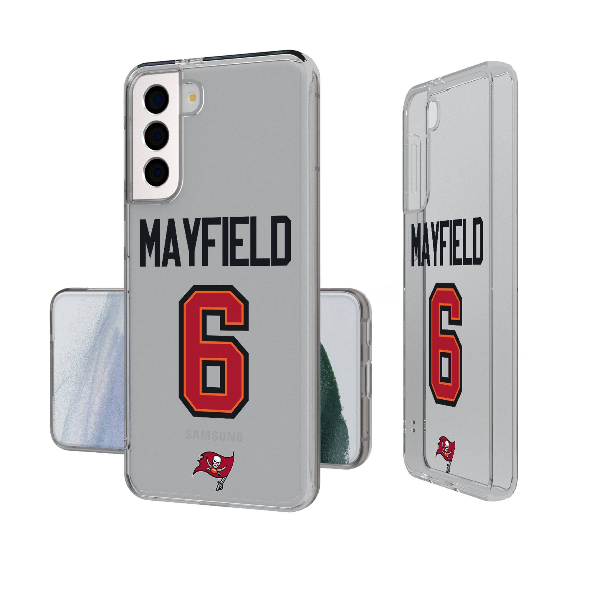 Keyscaper NFL Baker Mayfield Tampa Bay Buccaneers Galaxy Clear Case S25 ...