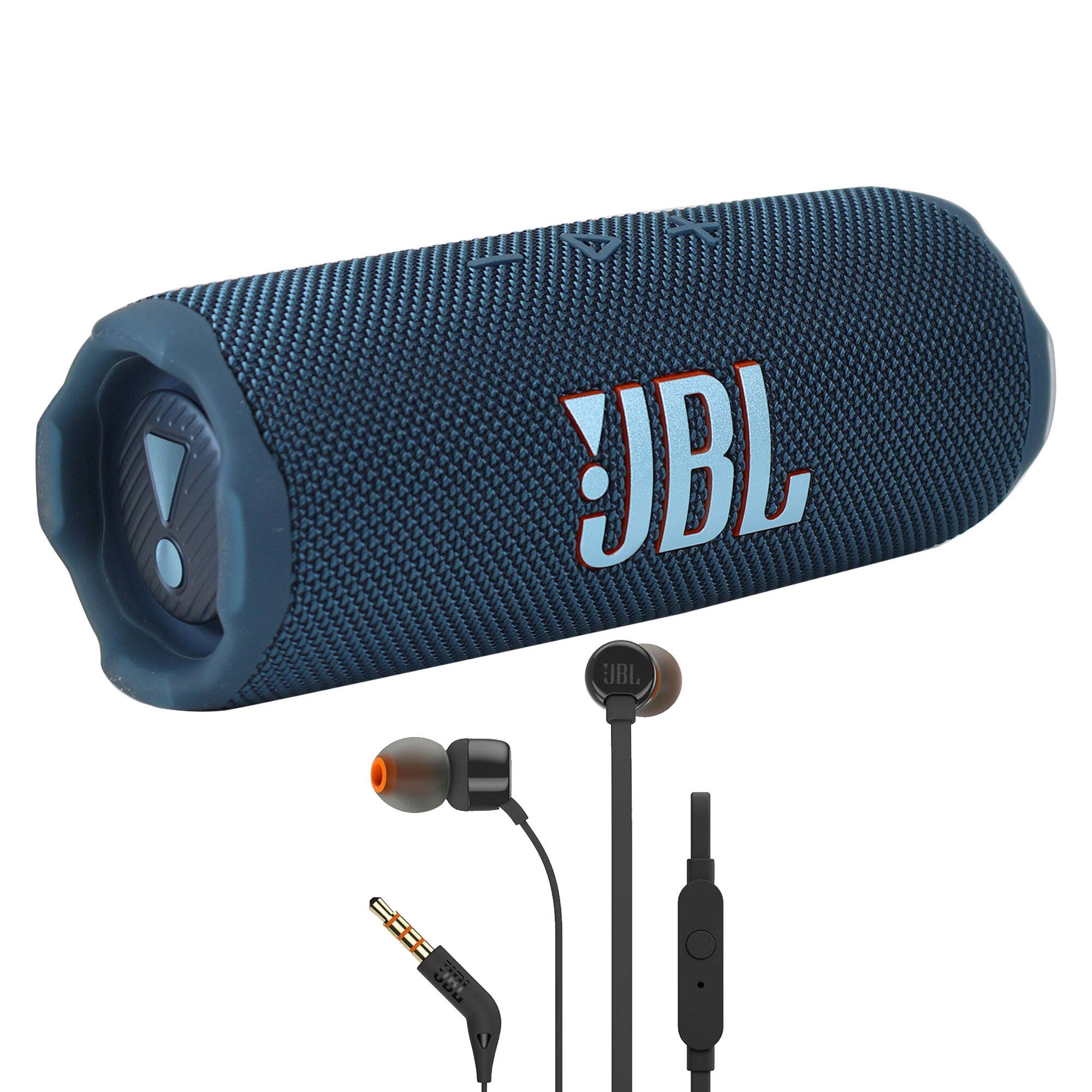 Flip 7 Portable Waterproof Bluetooth Speaker + JBL T110 in Ear ...