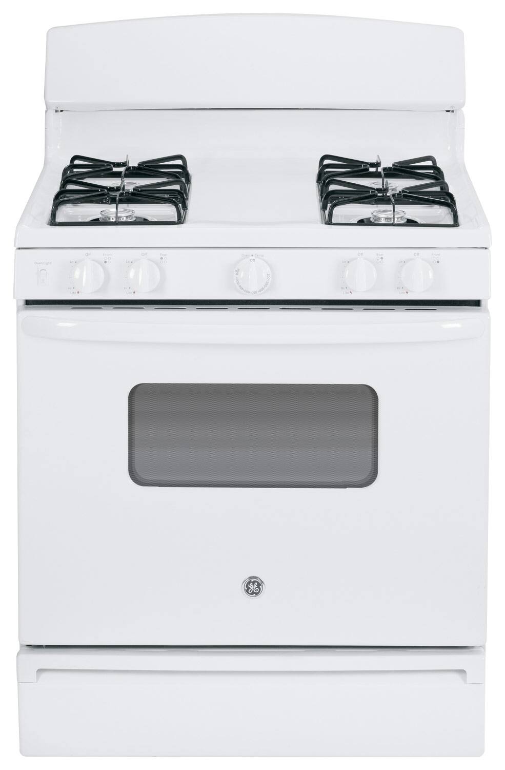 Best Buy: GE 30" Freestanding Gas Range White JGBS10DEFWW