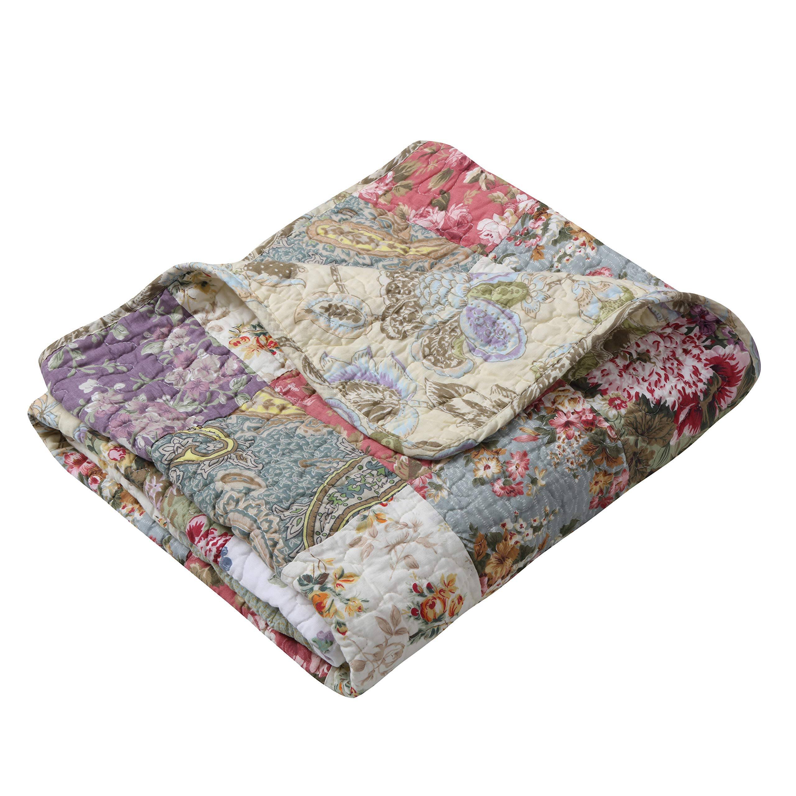 Paradigms Interiors Greenland Home Blooming Prairie Quilted Patchwork ...