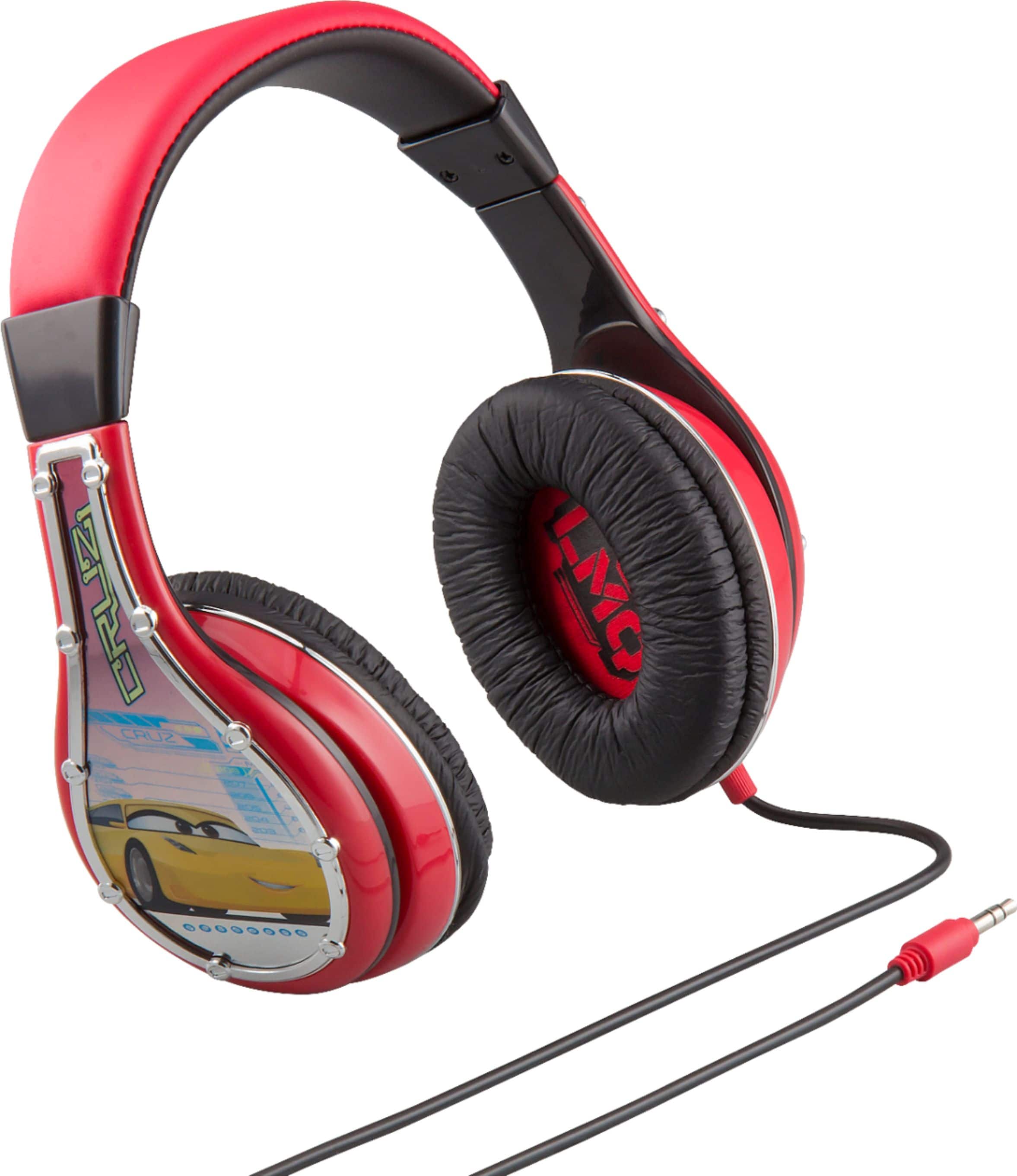 Best Buy: eKids Cars 3 Wired Over-the-Ear Headphones Yellow/White/Red ...