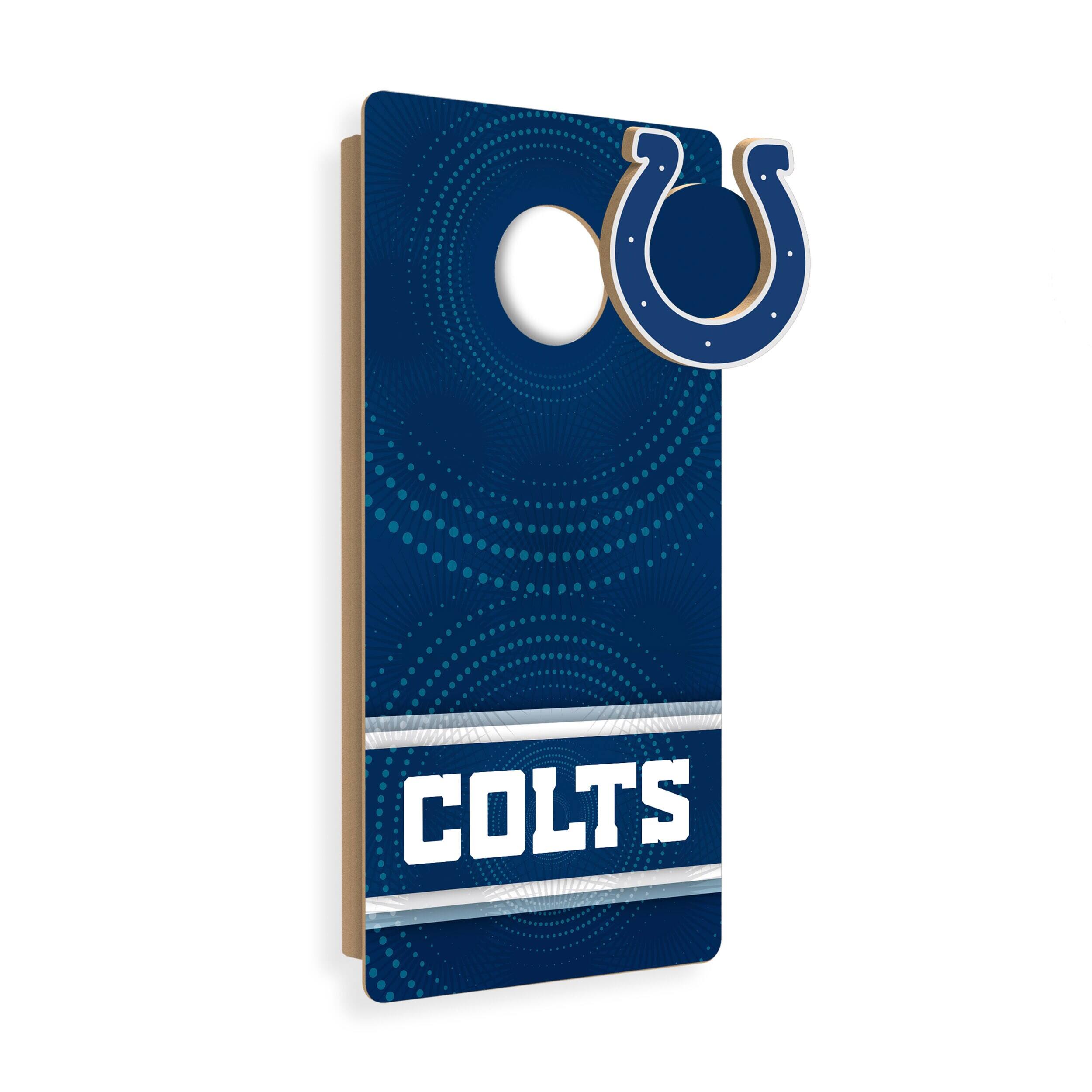 Fan Creations Indianapolis Colts Wall Hanging Cornhole Board Multicolor ...