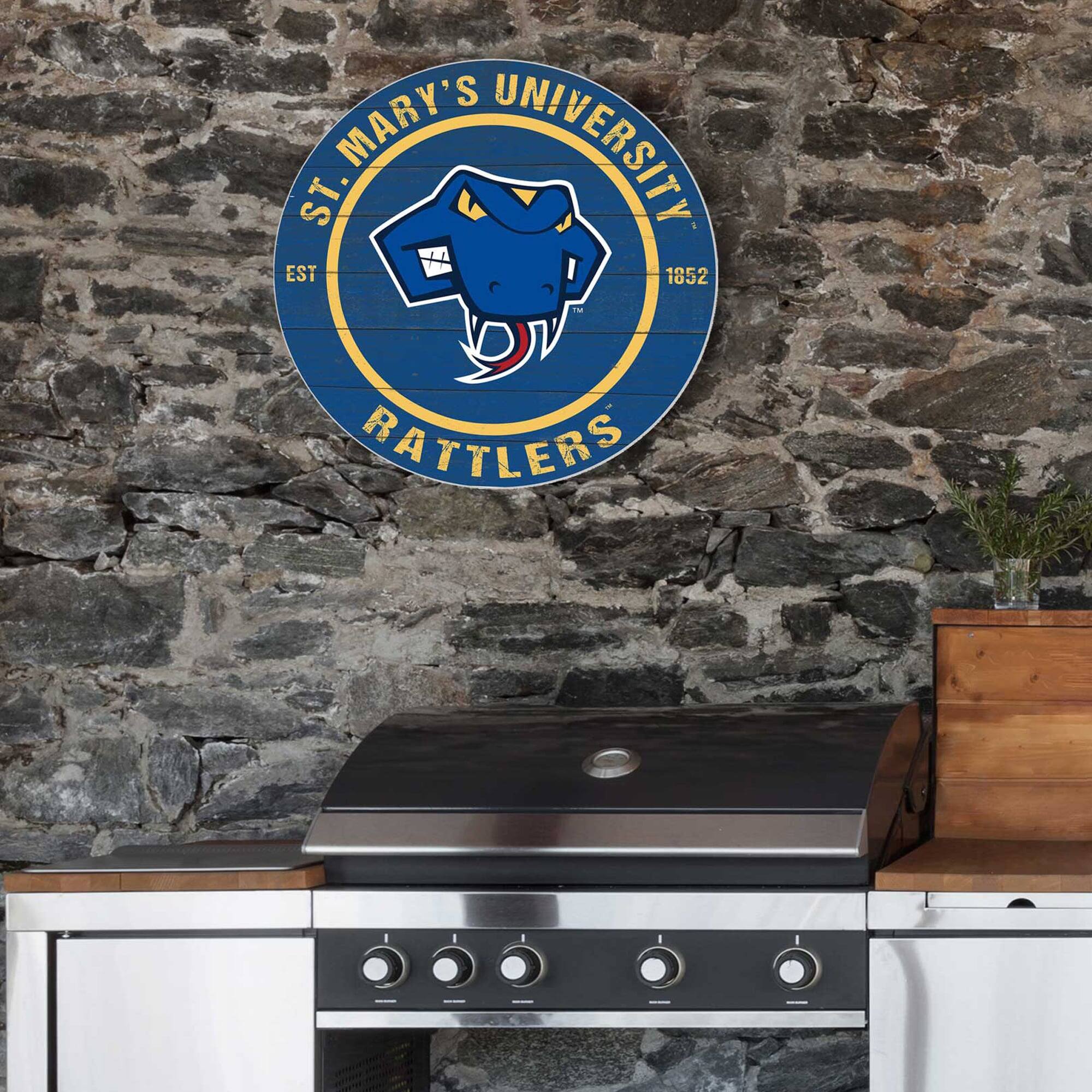 Jardine St. Mary's University Rattlers 20'' x 20'' Indoor/Outdoor Team ...