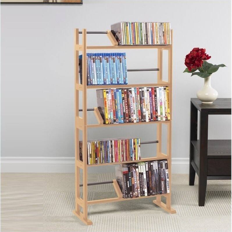 Atlantic Element Media Rack Maple 35535687 - Best Buy
