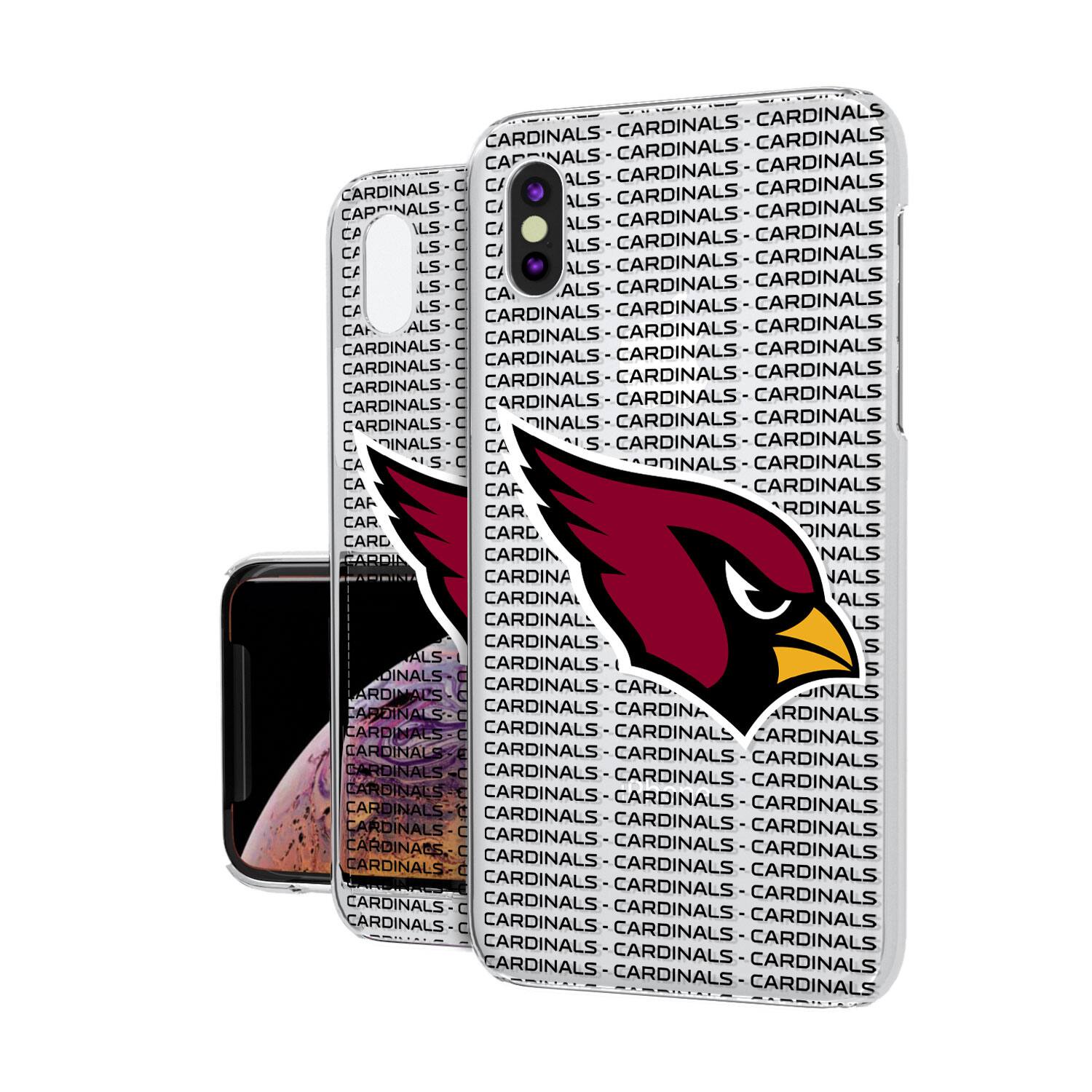 Keyscaper NFL Arizona Cardinals iPhone Clear Text Backdrop Design Case ...