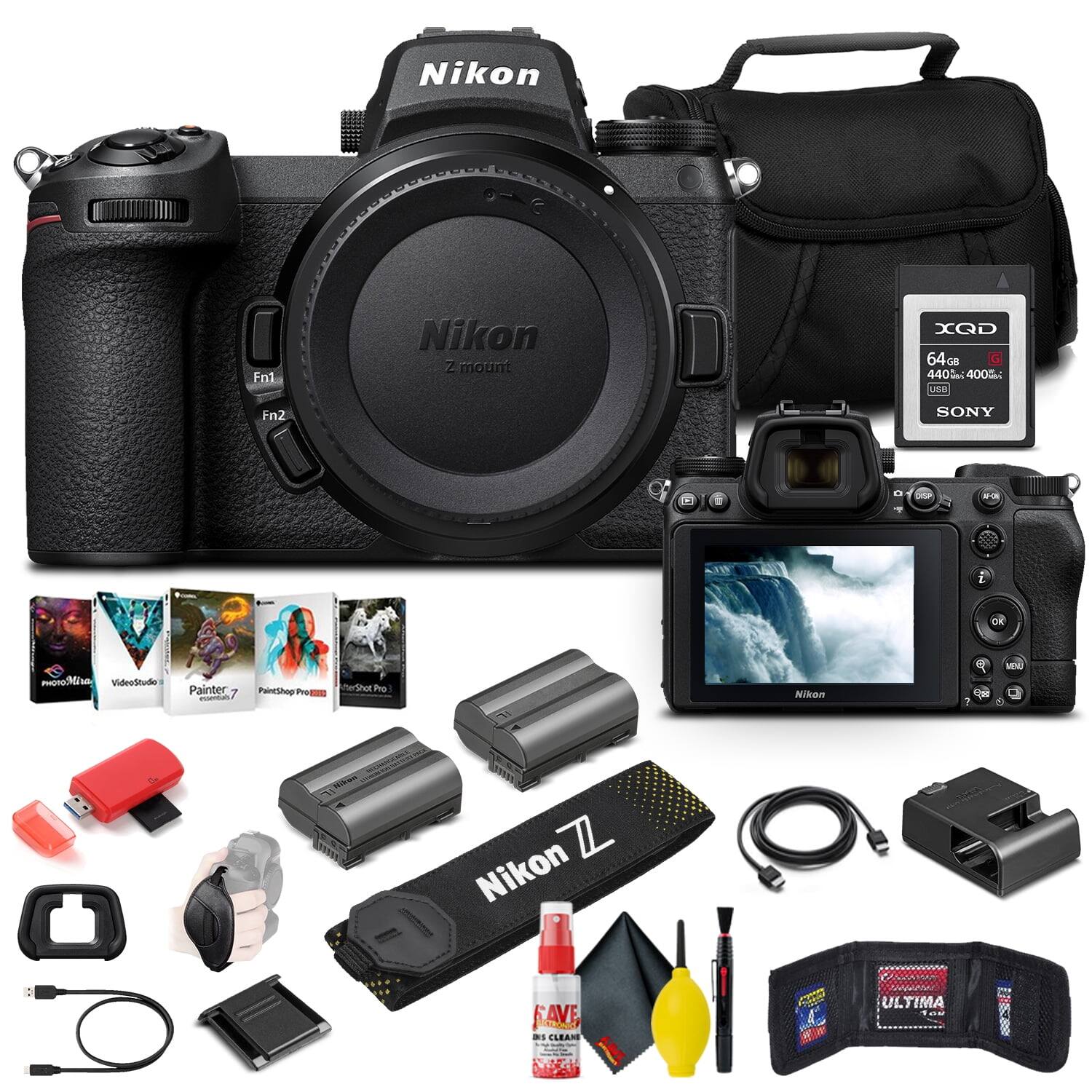 Nikon Z mount XQD 64GB 400MB/s USB 3.2 SONY Fn1 Fn2 Nikon Z mount ...