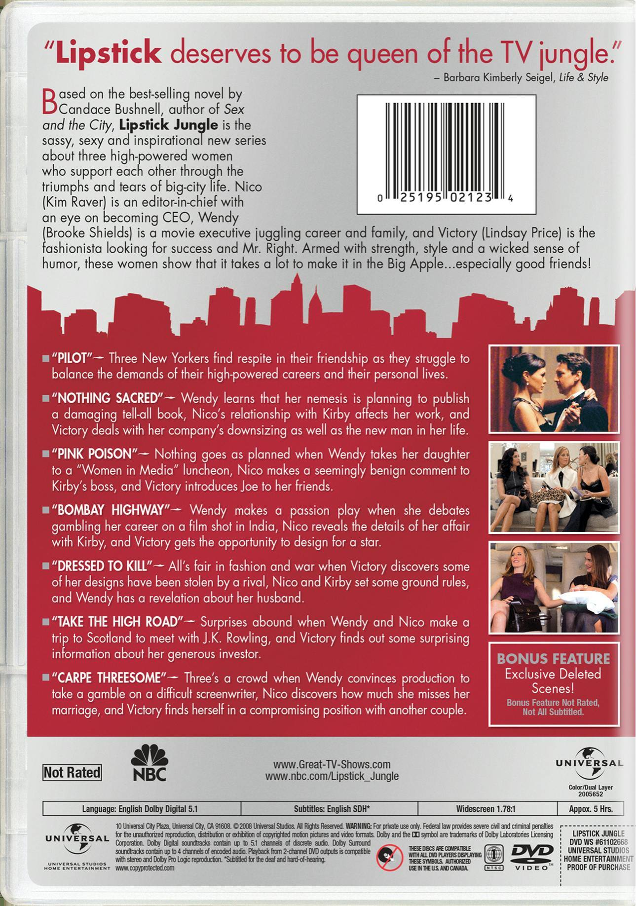 Lipstick Jungle: Season 1 [DVD] [Standard] - Best Buy