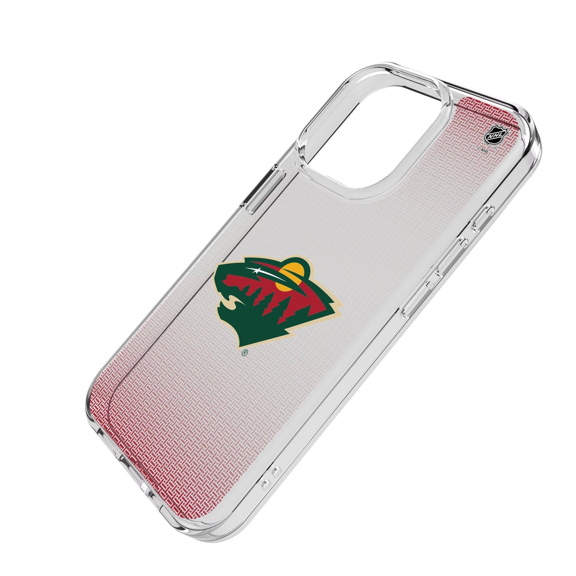 Keyscaper NHL Minnesota Wild Linen Logo iPhone Clear Case 16 Plus ...