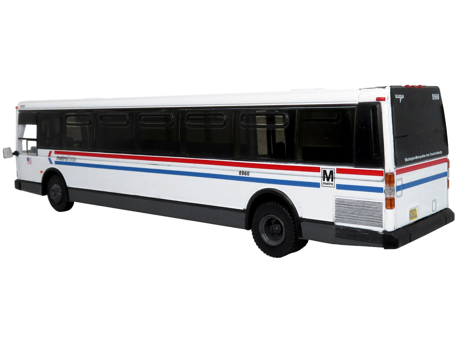 Iconic Replicas 1980 Grumman 870 Advanced Design Transit Bus WMATA ...