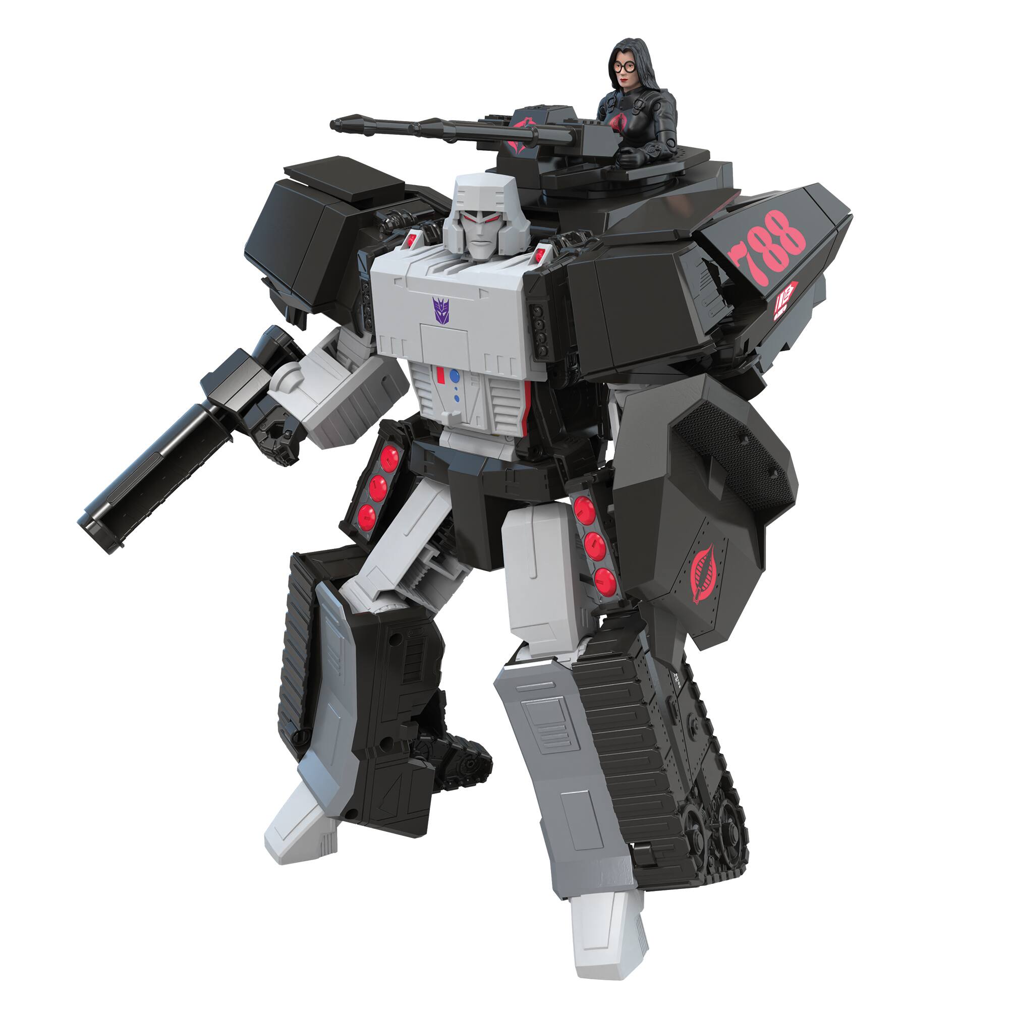 Transformers Collaborative: G.I. Joe Mash Up, Megatron H.I.S.S. Tank ...