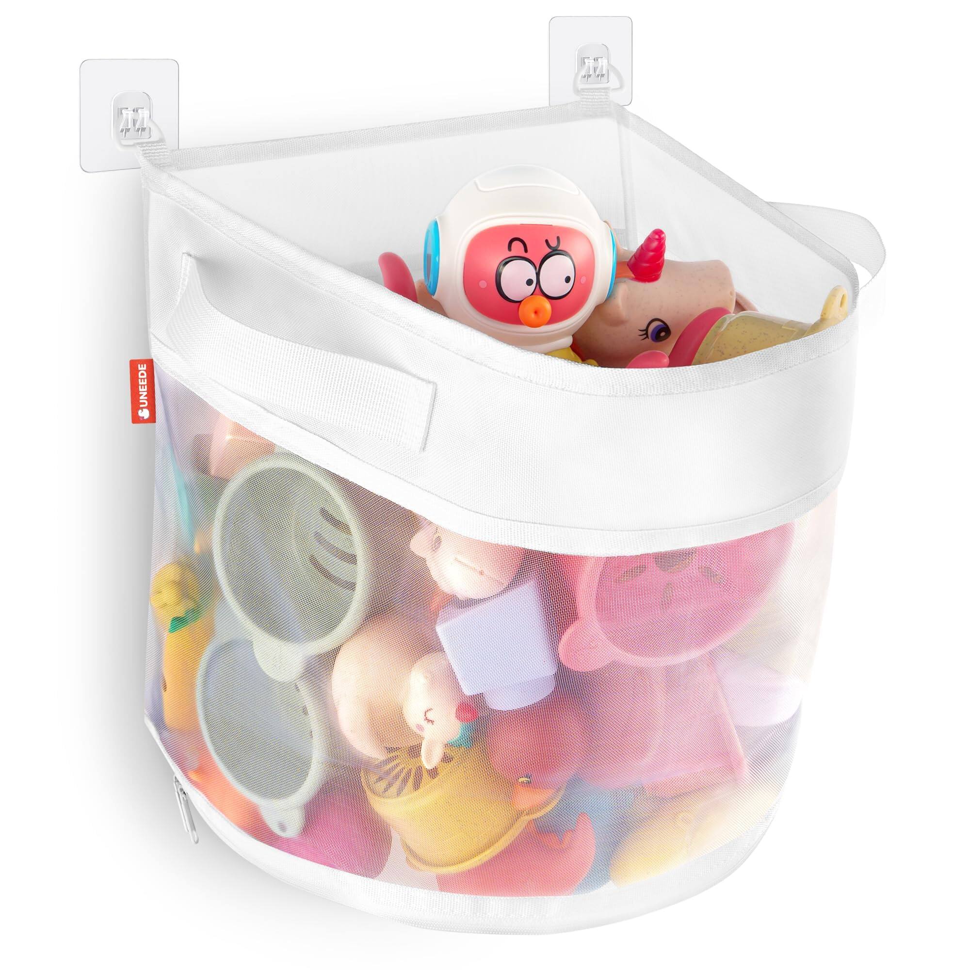 Dapper Styles Bath Organizer 4 Gallons Bathtub Storage Quick Access ...