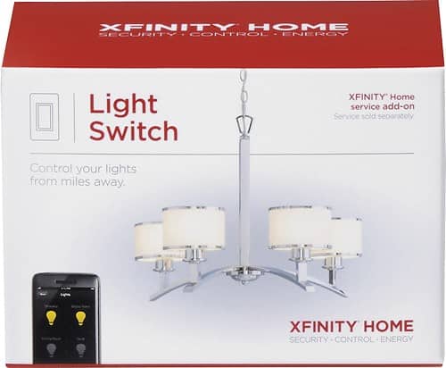 Customer Reviews: XFINITY Home Light Switch Cream XFINITY Home In-Wall ...