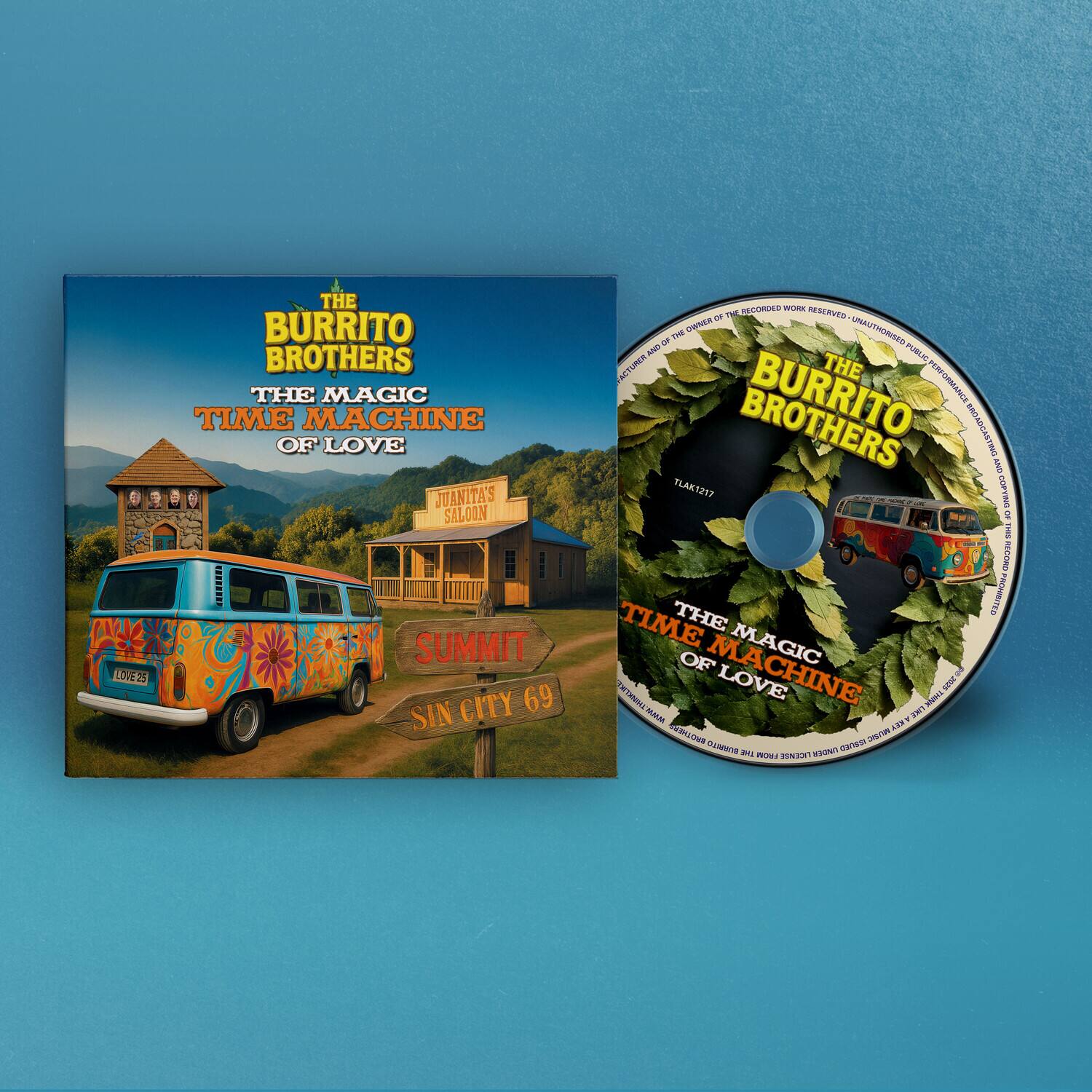 Burrito Brothers The Magic Time Machine of Love COMPACT DISCS [CD ...